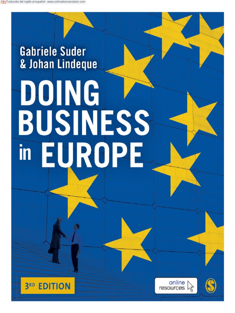 DOING BUSINESS IN EUROPE Part 1 | PDF | tratado de Maastricht ...