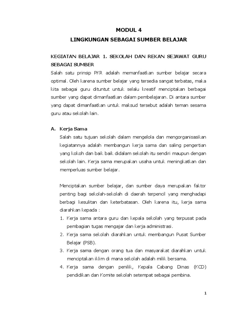 Rangkuman Modul 456 PEMBELAJARAN KELAS RANGKAP Fix | PDF
