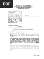 Petition For Issuance of Writ of Preliminary Mandatory Injunction | PDF ...