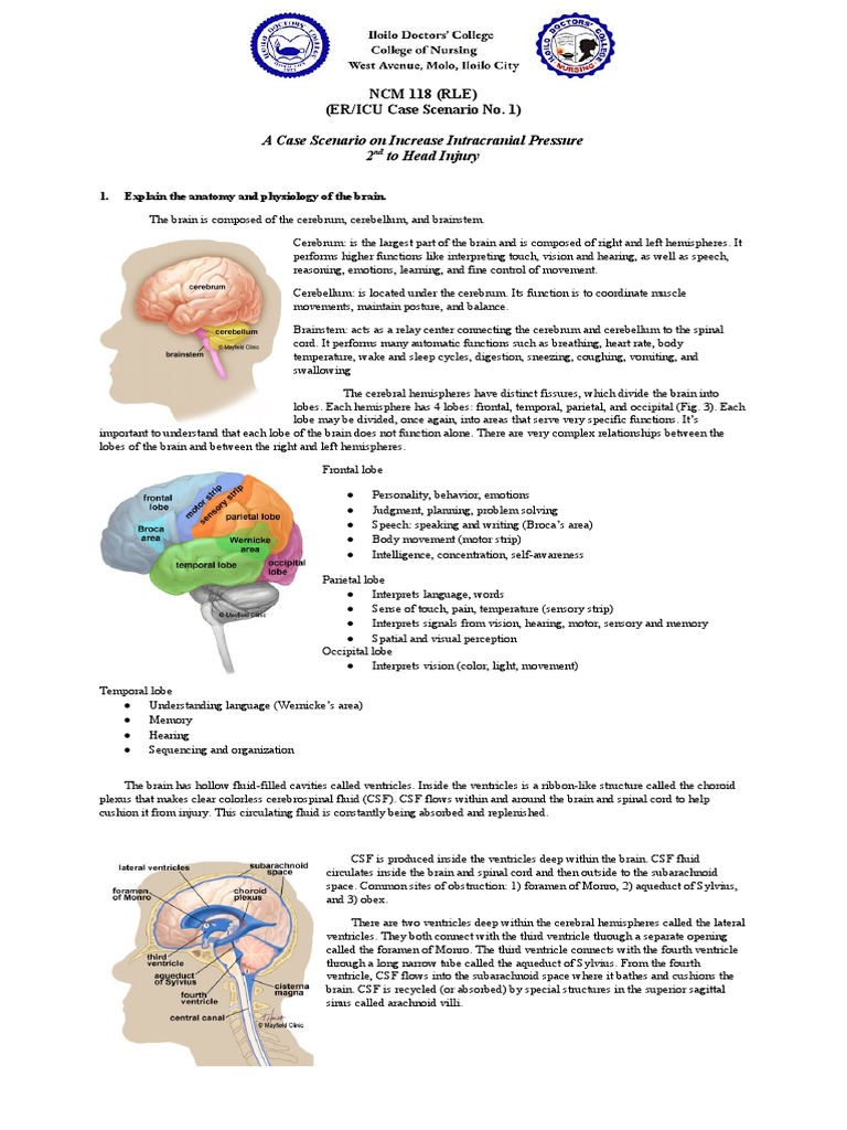 Case3-Increased Intracranial Pressure | PDF