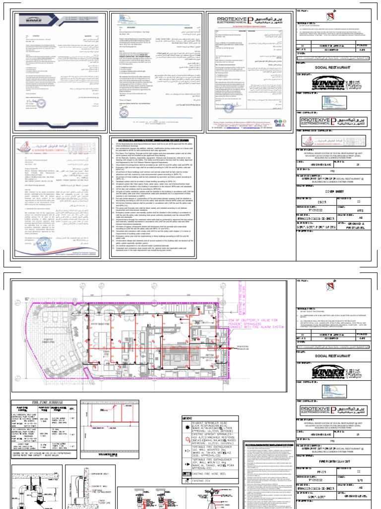 Sample | PDF | Fire Sprinkler System | Fire Safety