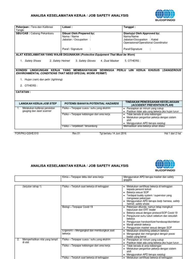 JSA - Tera Tangki Timbun | PDF