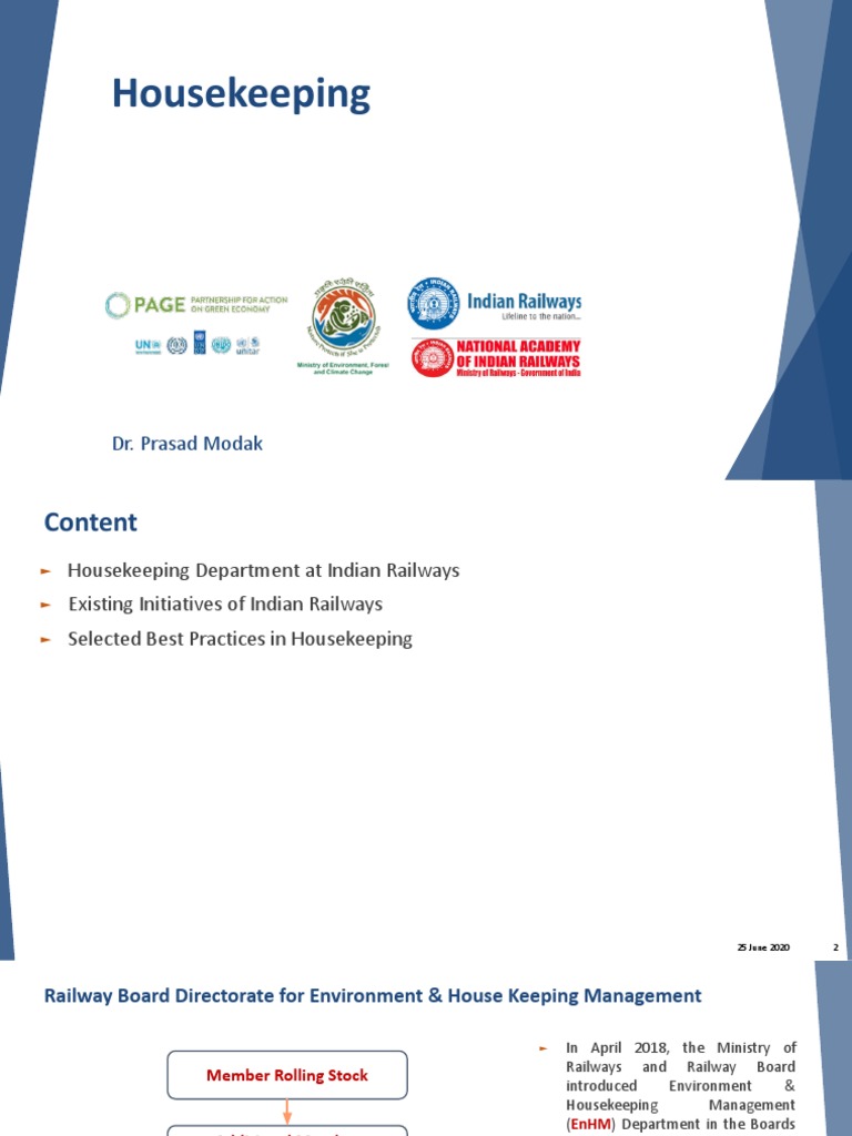 Housekeeping Management | PDF | Life Cycle Assessment | Train
