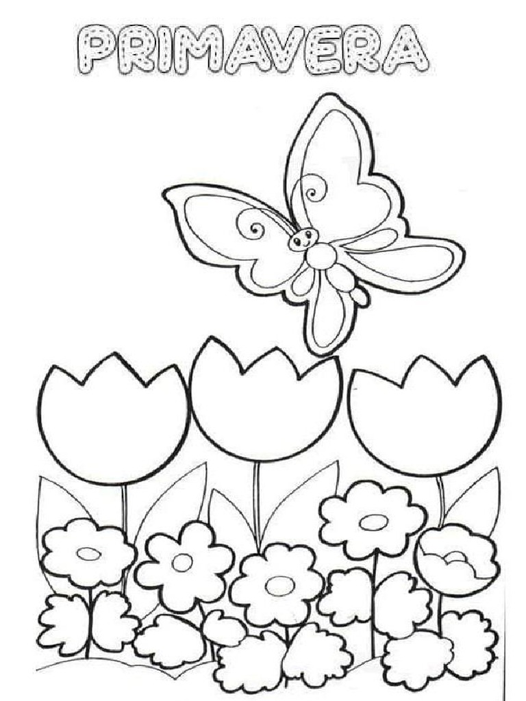 Dibujos de Primavera | PDF