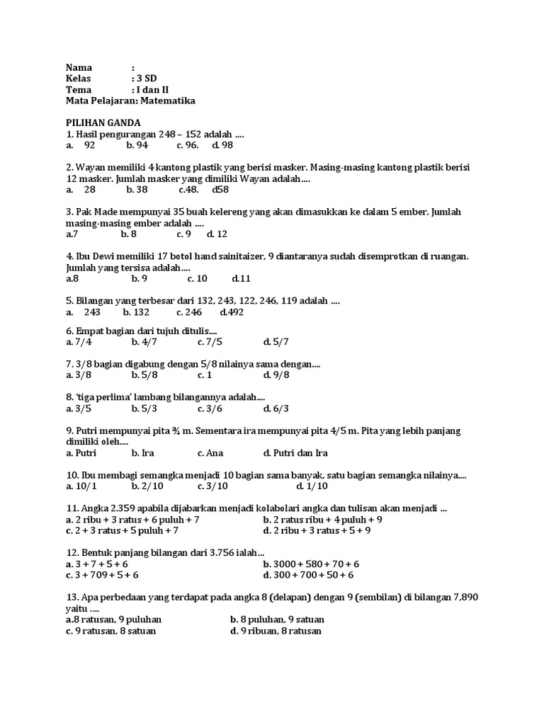 MTK Iii | PDF | Metode & Bahan Ajar
