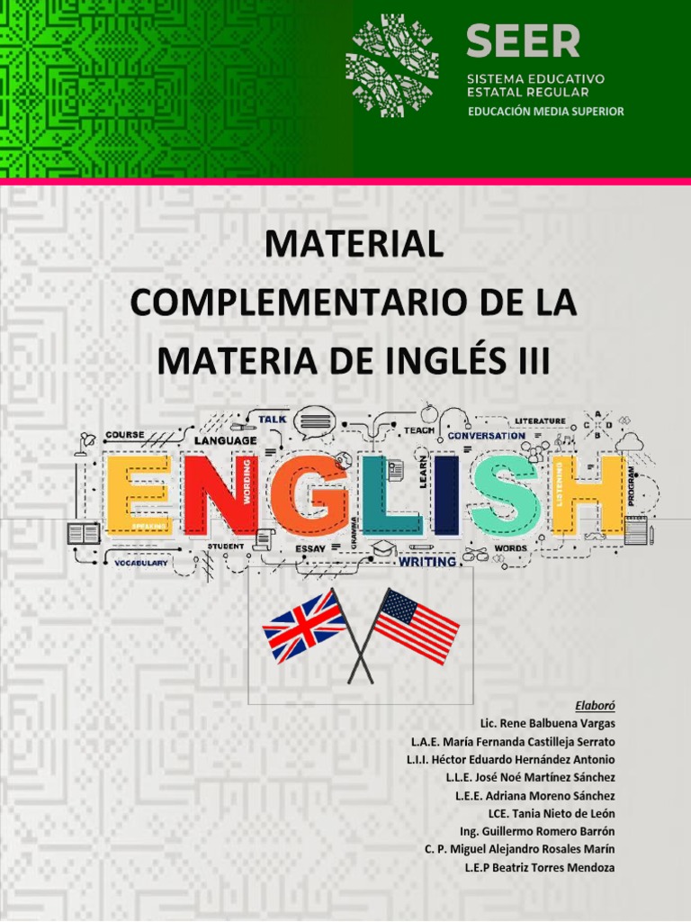 Material de Apoyo Ingles III v2 | PDF