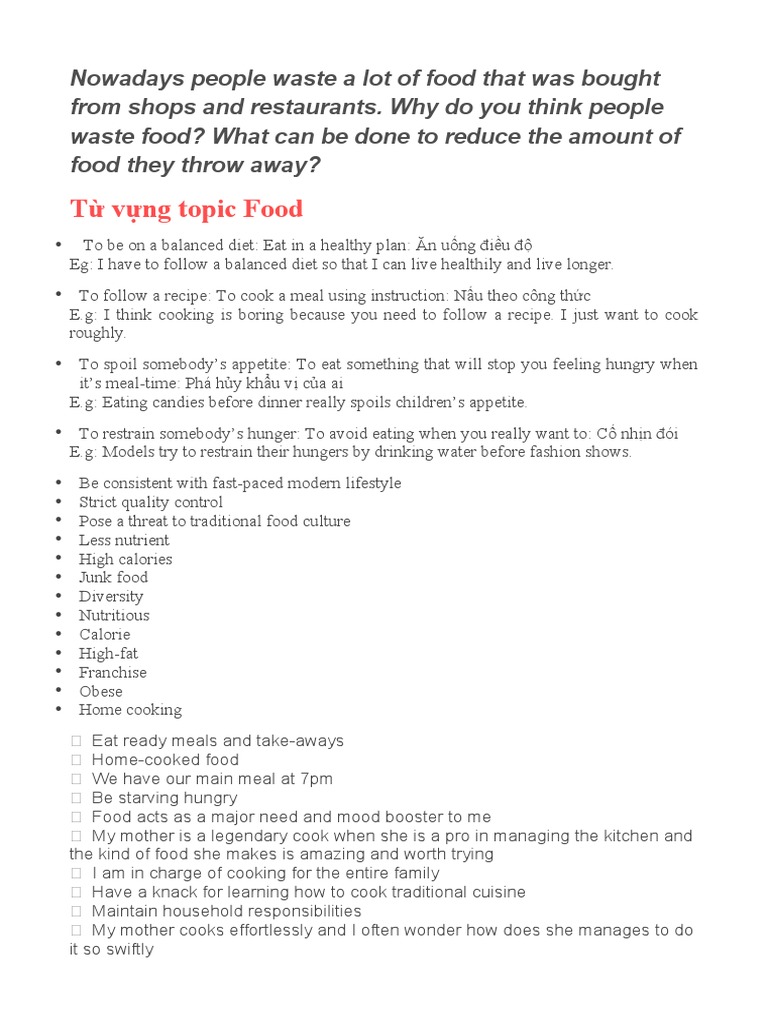 fOOD WASTE | PDF