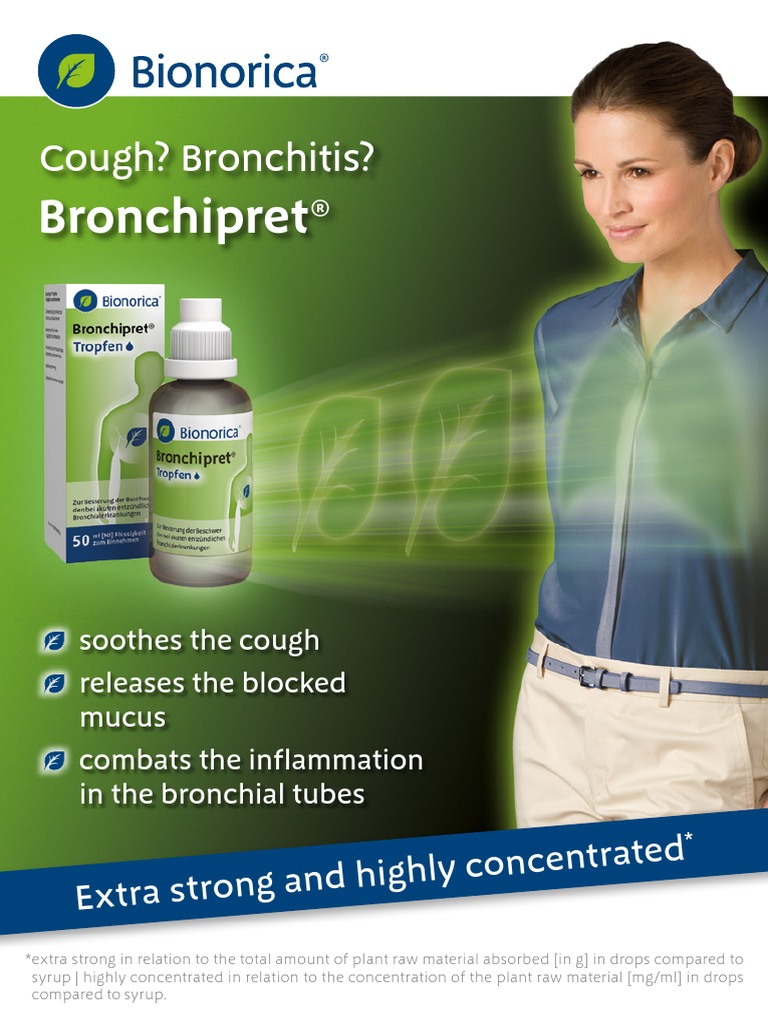 Bronchipret Patient Brochure | PDF | Cough | Mucus