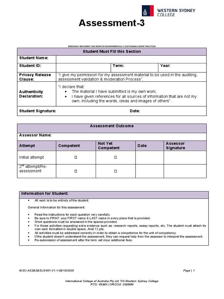 Assessment Task-3 | PDF