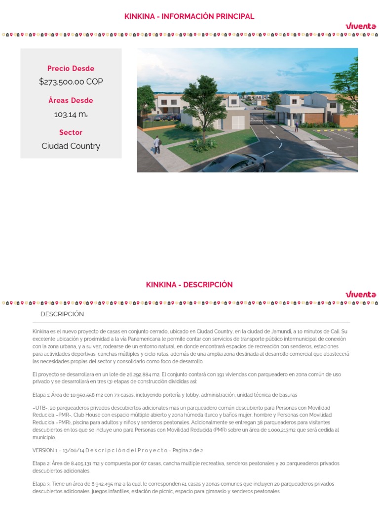 Kinkina: Un nuevo proyecto residencial en Jamundí con detalles completos sobre sus ...