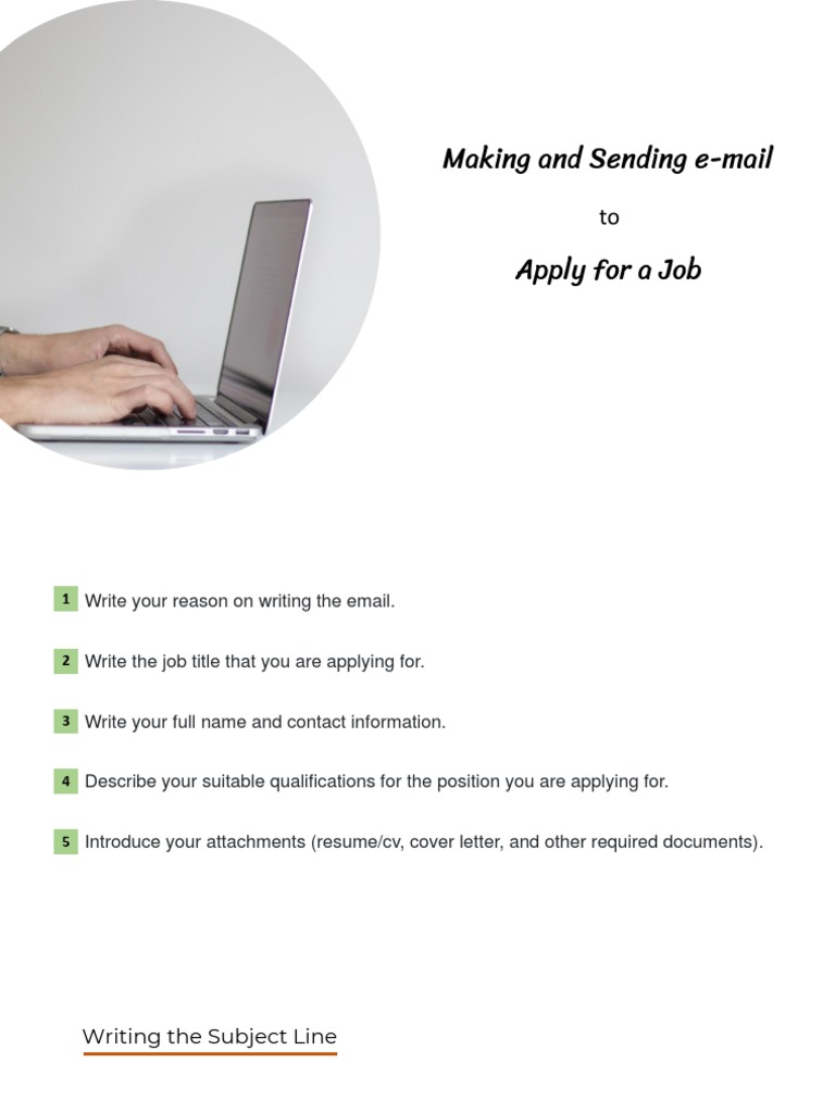 Body Email For Job Application | PDF | Résumé