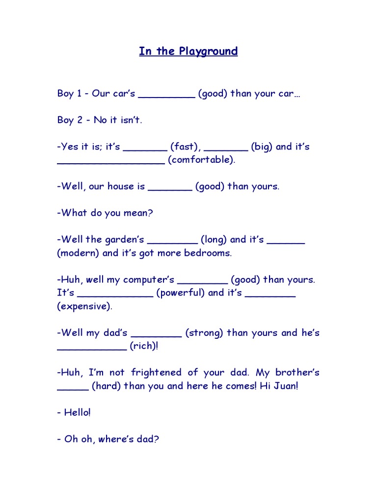 Comparative Dialogue | PDF