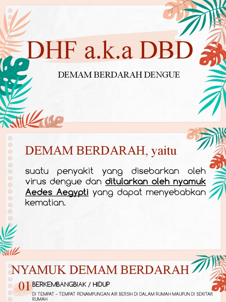 DHF A.K.A DBD: Demam Berdarah Dengue | PDF | Planets | Icon (Computing)