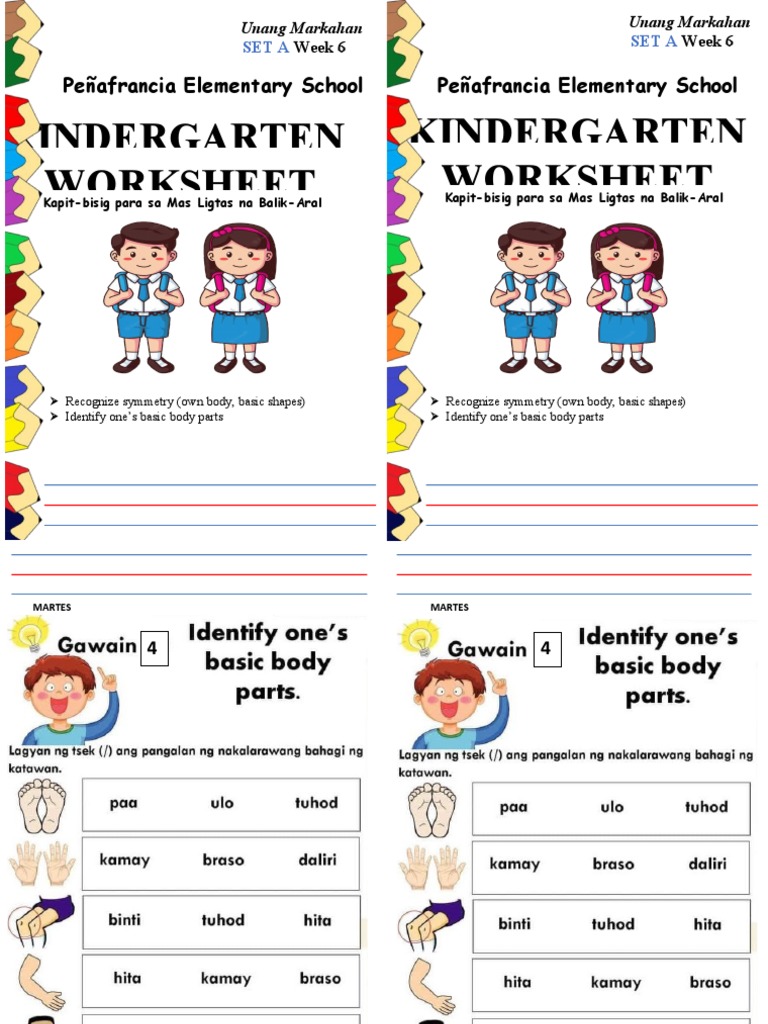 Week 6 Set A Worksheets | PDF