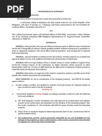 OJT-MOA - Sample | PDF | Confidentiality | Justice