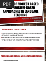 Module 5 - Lesson 1 - Writing A Problem-Based or Project-Based Learning Plan | PDF | Project ...
