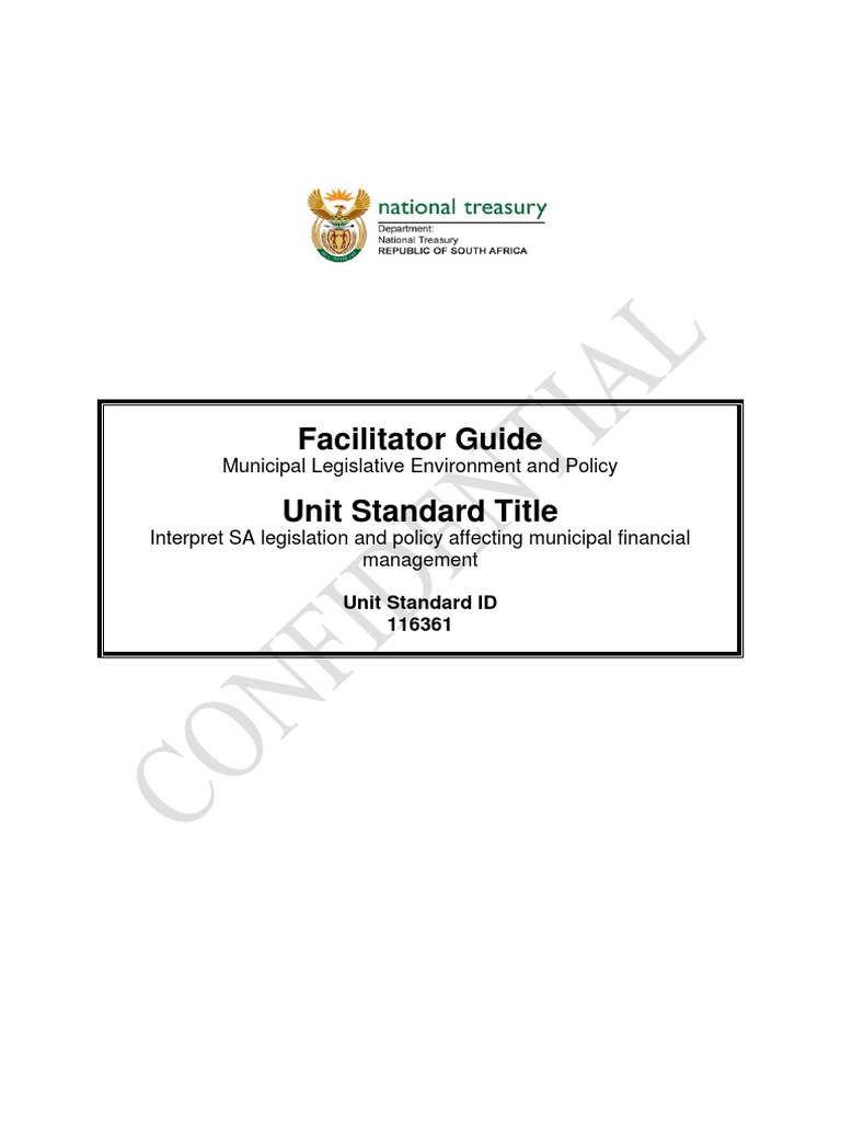 US 116361 Facilitator Guide 1 | PDF | Educational Assessment | Test ...