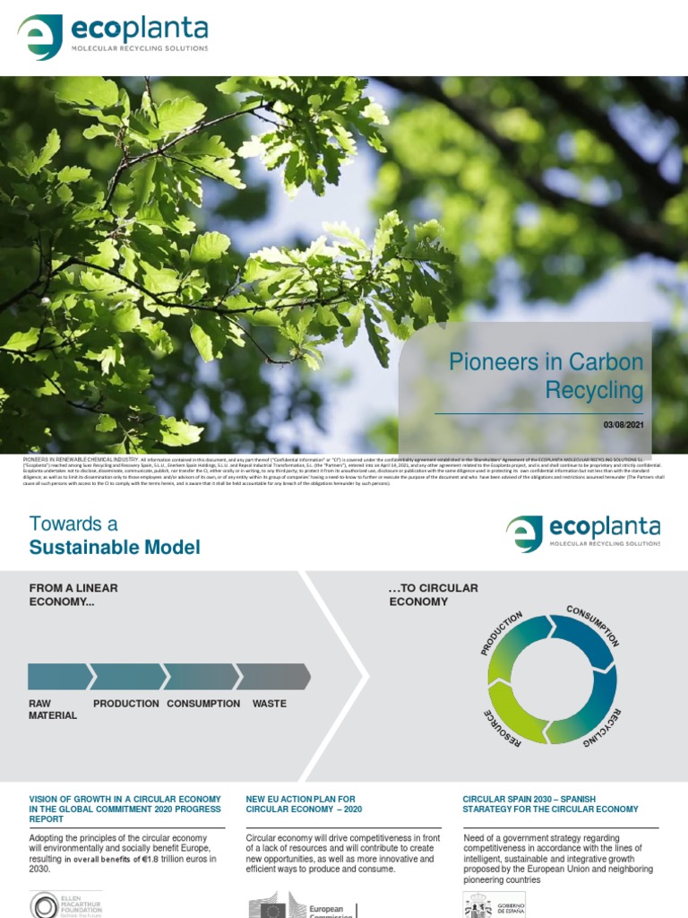 ECOPLANTA Teaser - July Final Version | PDF | Waste | Municipal Solid Waste