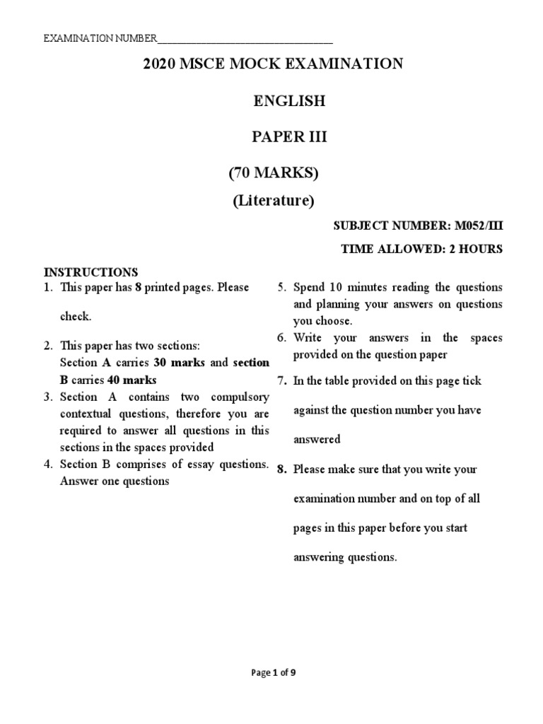English Paper III | Download Free PDF | Poetry