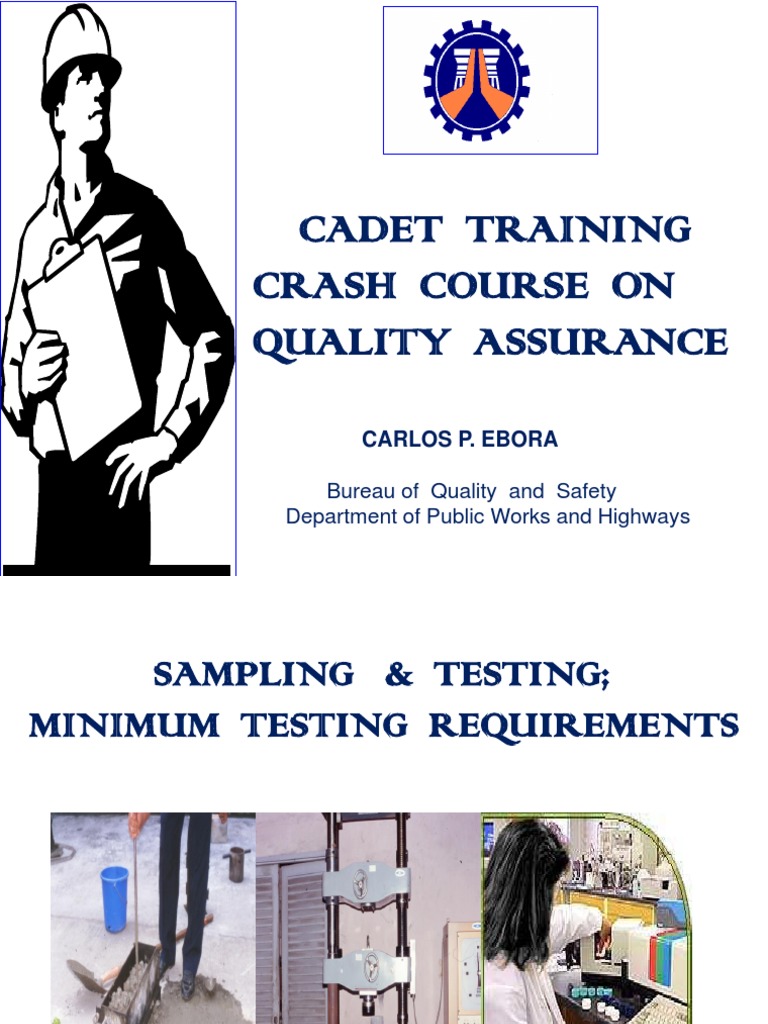15sampling & Testing - Minimum Testing. Requirements | PDF | Concrete ...