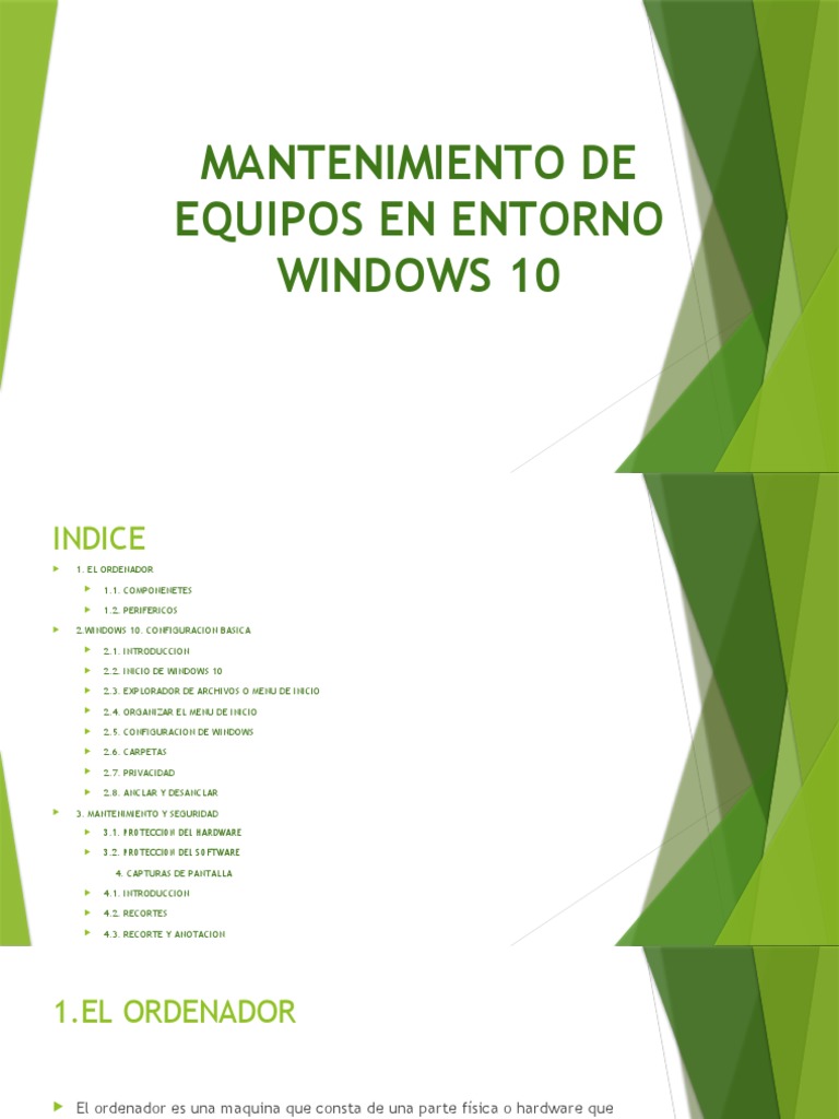 Nuevo Presentación de Microsoft PowerPoint | PDF | Windows 10 ...