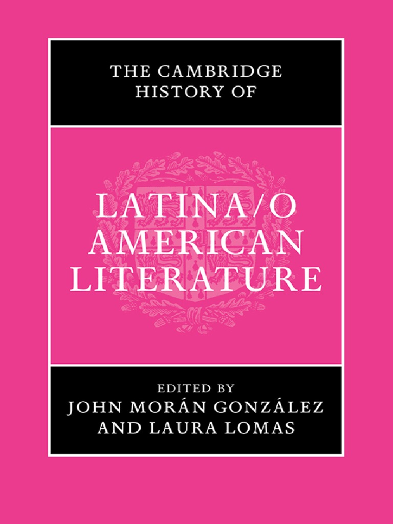 John-Morán-González - Laura-Lomas - Eds - Latino-A Literature | PDF ...