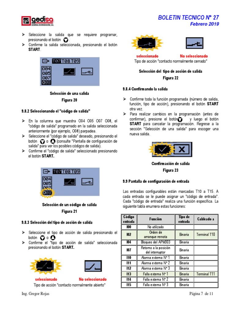 Controlador APM303!3!3 | PDF | Ingenieria Eléctrica | Electricidad