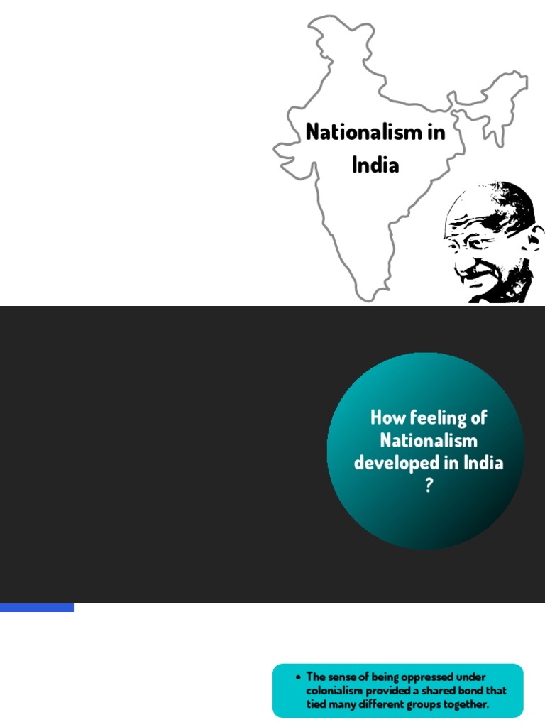 Nationalism in India Slides | PDF | Mahatma Gandhi | Nonviolence