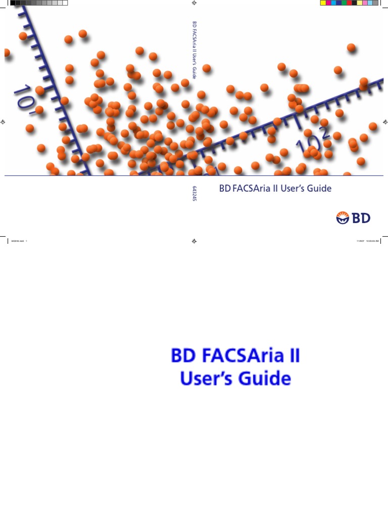 FACSAria II User Guide 643245 | PDF | Flow Cytometry