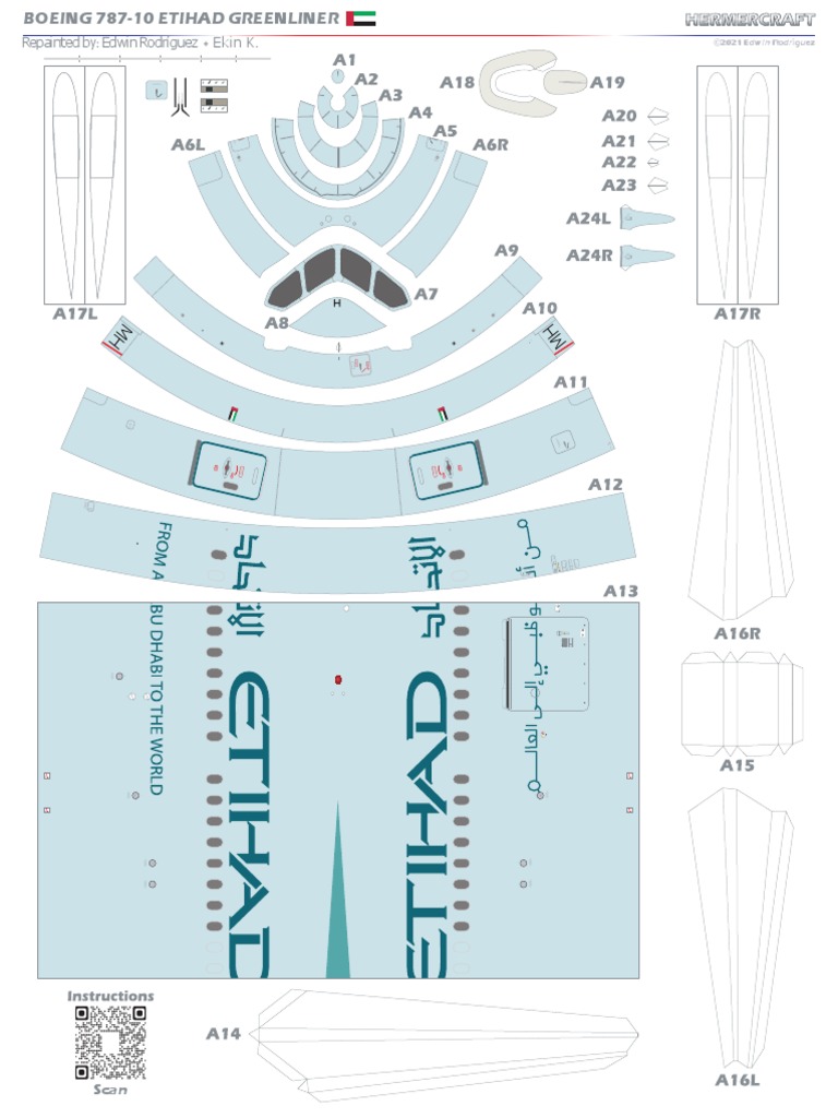 Boeing 787-10 Etihad Greenliner | PDF