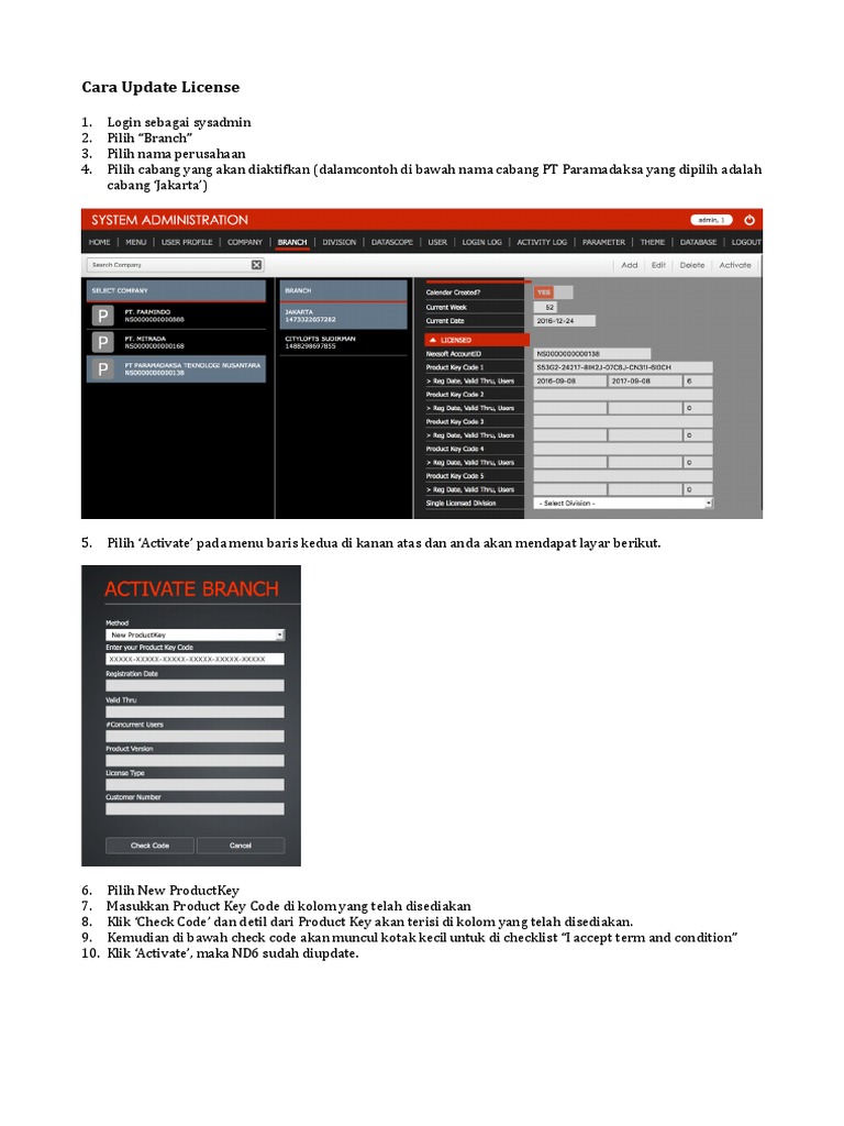 Guidance Update Product Key ND6 | PDF