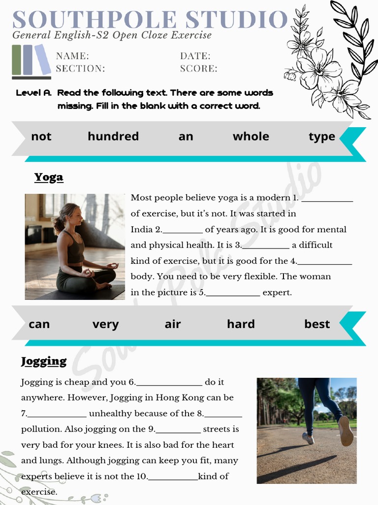 F2 ENG Exercise | PDF | Language Arts & Discipline