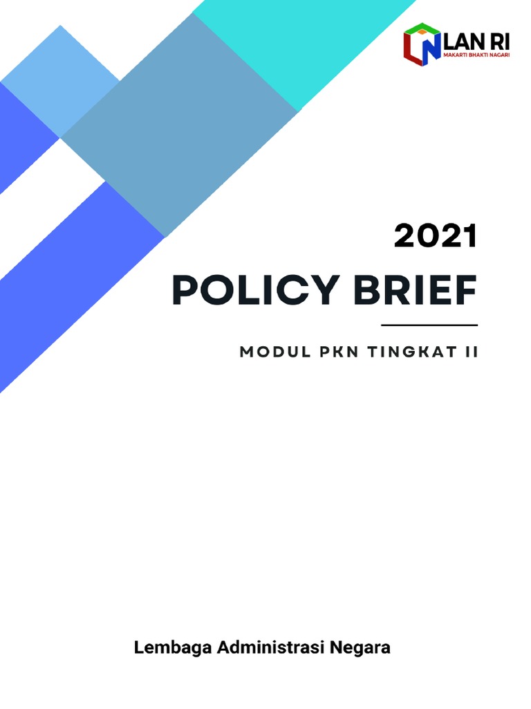 (TERBARU) Policy Brief - Erna Irawati | PDF
