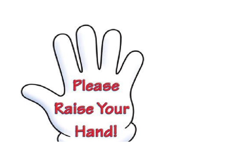 Rise Your Hand | PDF