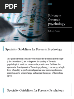 Introduction To Forensic Psychology Research and Application 6th ...