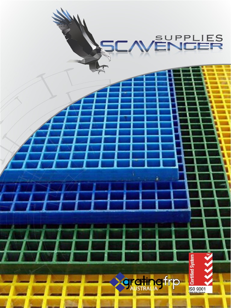Grating FRP Australia Catalogue | PDF | Stairs | Fibre Reinforced Plastic