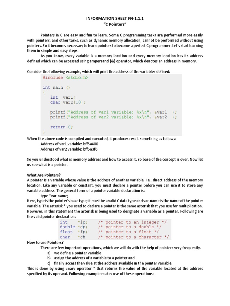 CC102 Finals Reviewer | Download Free PDF | Pointer (Computer Programming) | Computer Engineering