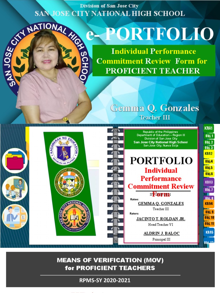 SJCNHS PRMS IPCRF Dalisay Ricardo DL Teacher I | Download Free PDF ...