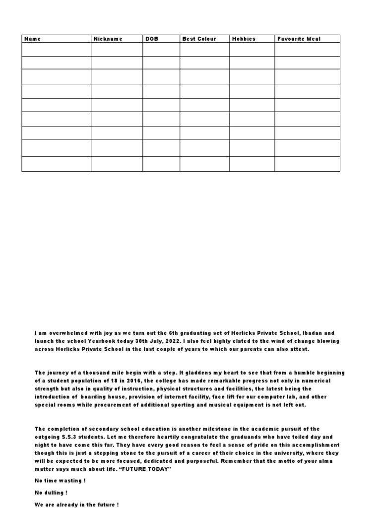 Graduation Speeches | PDF