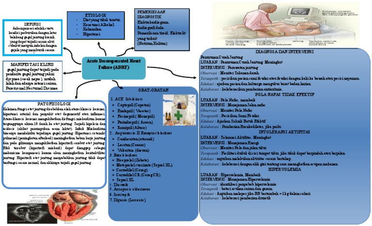 Konsep Map Adhf | PDF