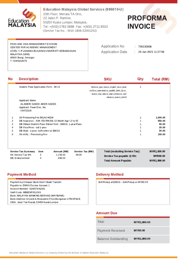 Proforma - Invoice2021 01 29 - 11 33 43 | PDF