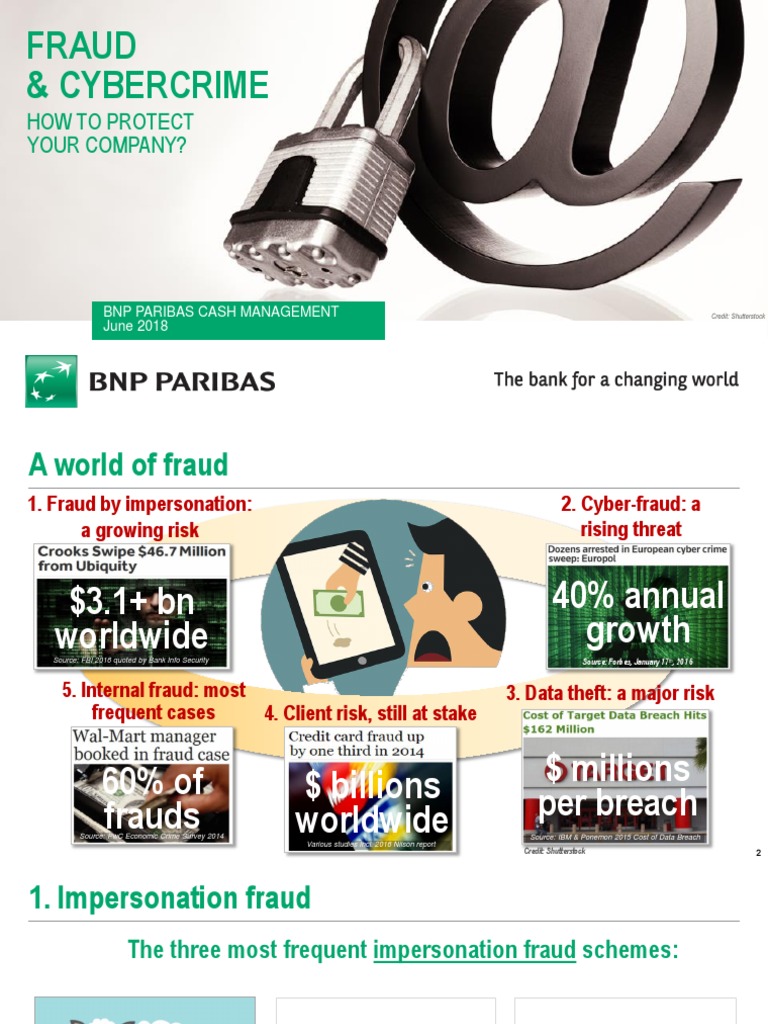 Fraud and Cybercrime How To Protect | PDF