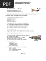 Prueba Plan Lector Como Domesticar A Tus Papás | PDF | Estudios de idiomas extranjeros | Ficción ...