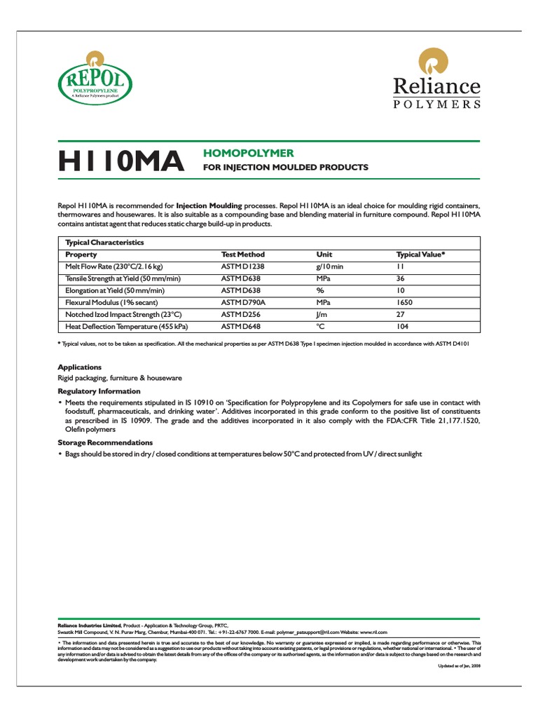 Pp110 Data Sheet | PDF