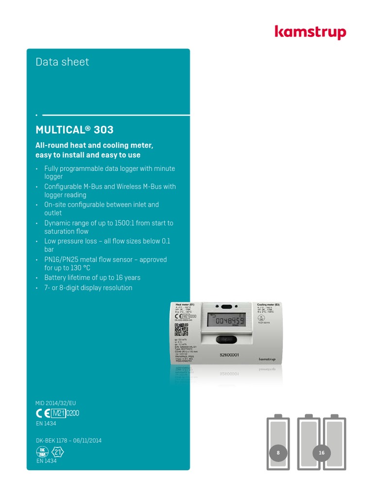 Datasheet-BTU Meter | PDF