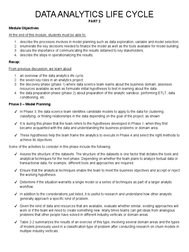 Data Science: Lesson 5 | Download Free PDF | Data Analysis | Conceptual ...