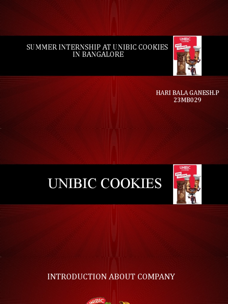 Unibic Cookies | PDF
