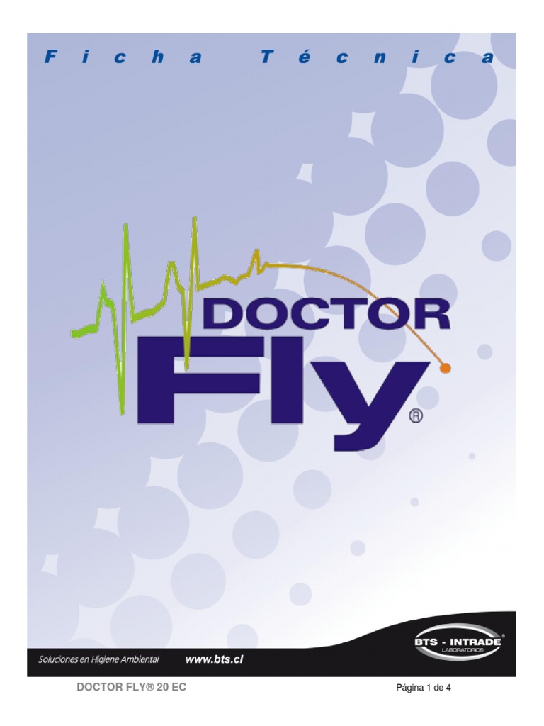 Doctor Fly 20 EC | PDF | Agua | Insectos