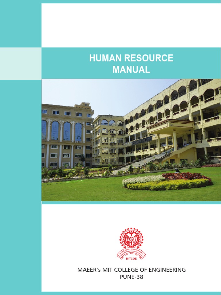 MIT College HR Policy Manual | PDF | Postgraduate Education | Employment