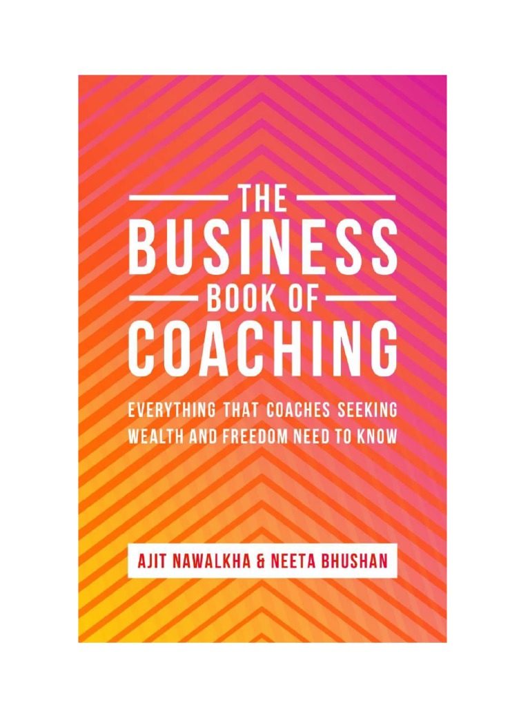 Business of Coaching Book - PT | PDF | Marketing | Tempo